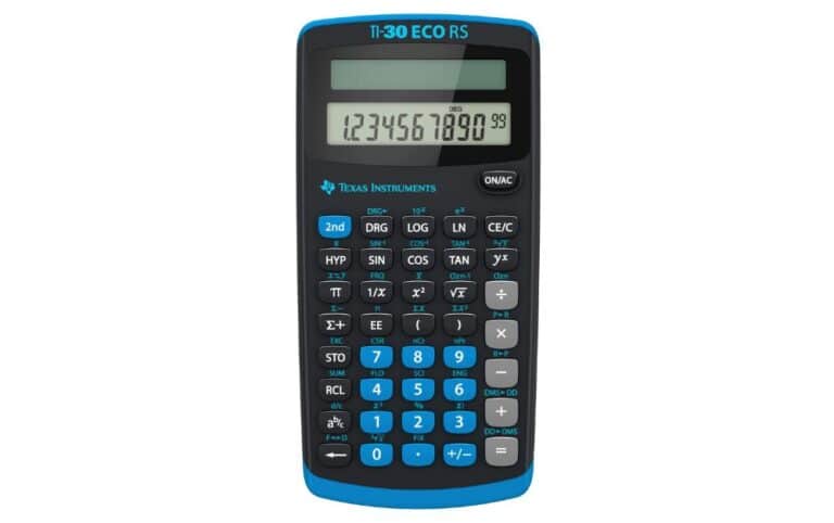 Texas Instruments TI-30X Plus Test